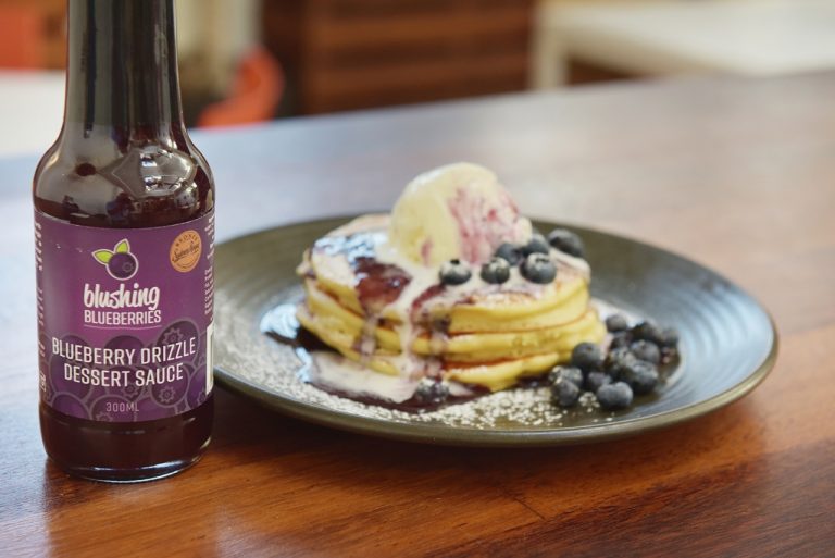 Recipe - Pancakes with Blueberries and Ice Cream | Coastbeat