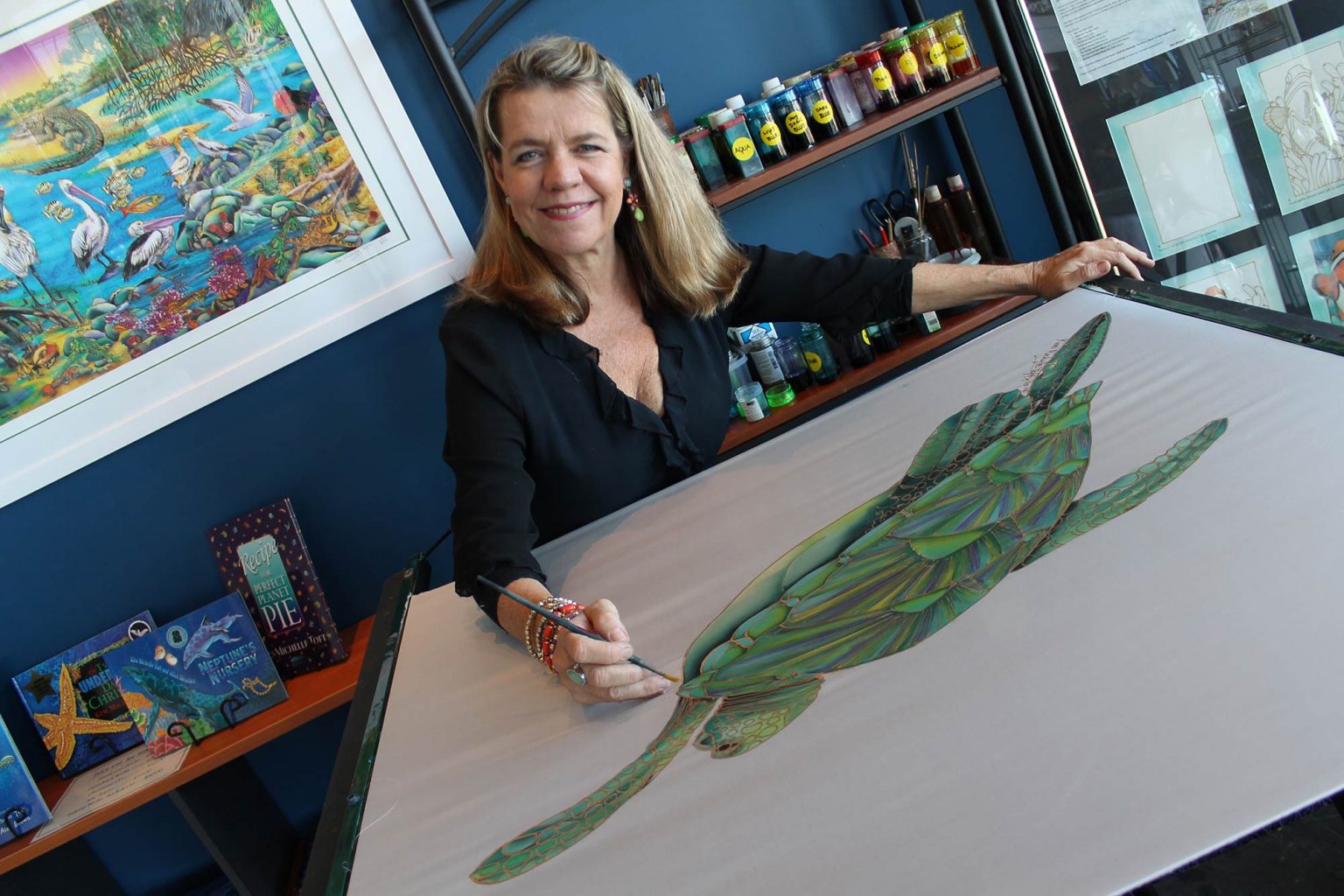 Silk painting workshop – Ballina | Coastbeat