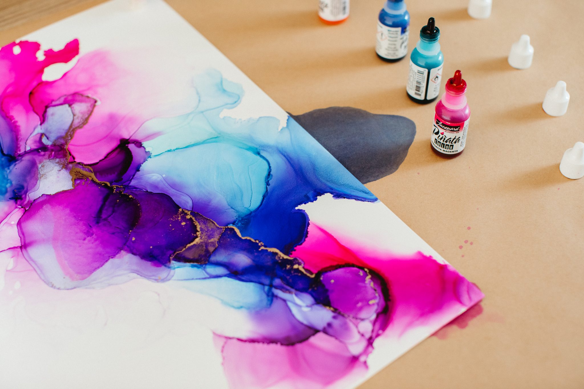 Fluid Forms: Alcohol Ink Art with Noi Creations | Coastbeat